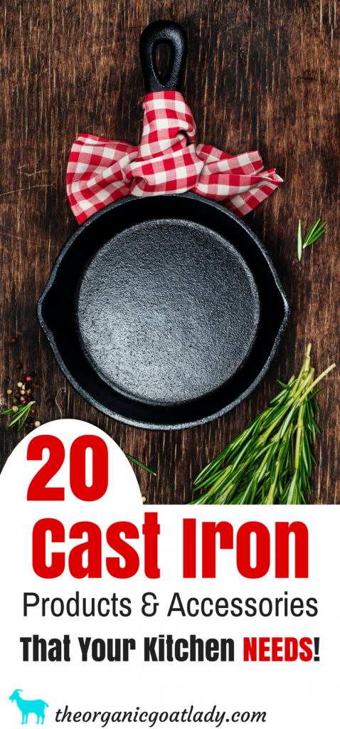 20 More Cast Iron Products And Accessories That You NEED! - The Organic ...