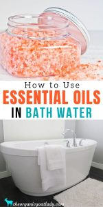 Using Essential Oils In Bath Water - The Organic Goat Lady